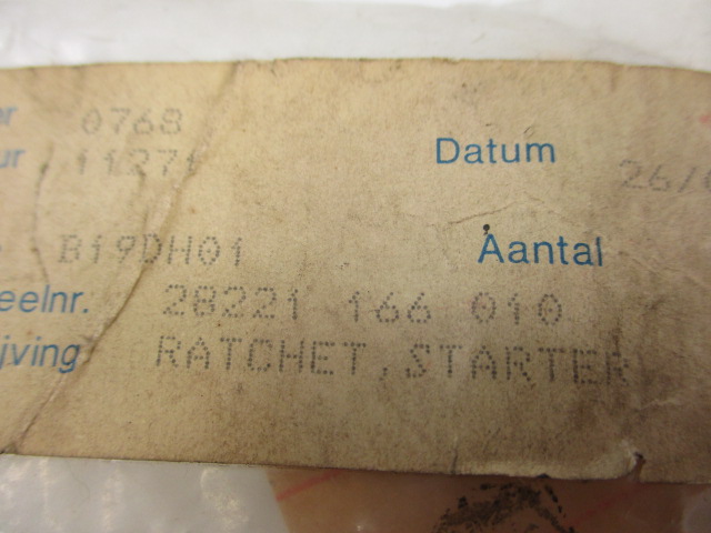 Kickstarter rondsel origineel NOS - M-Shop